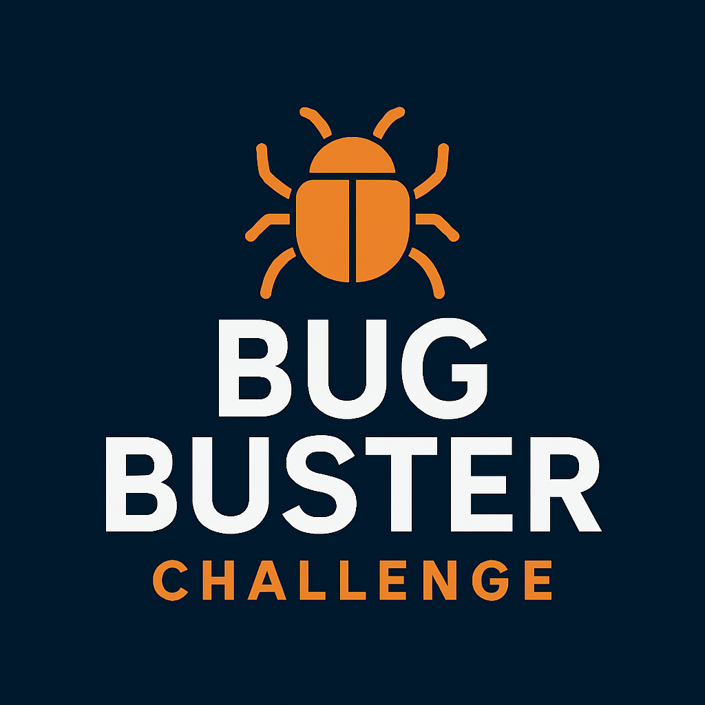 Bug Buster Challenge – Coding Event